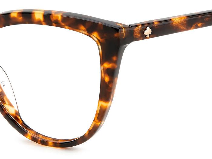 Kate Spade HANA 086 Havana Eyeglasses for Women | LookerOnline