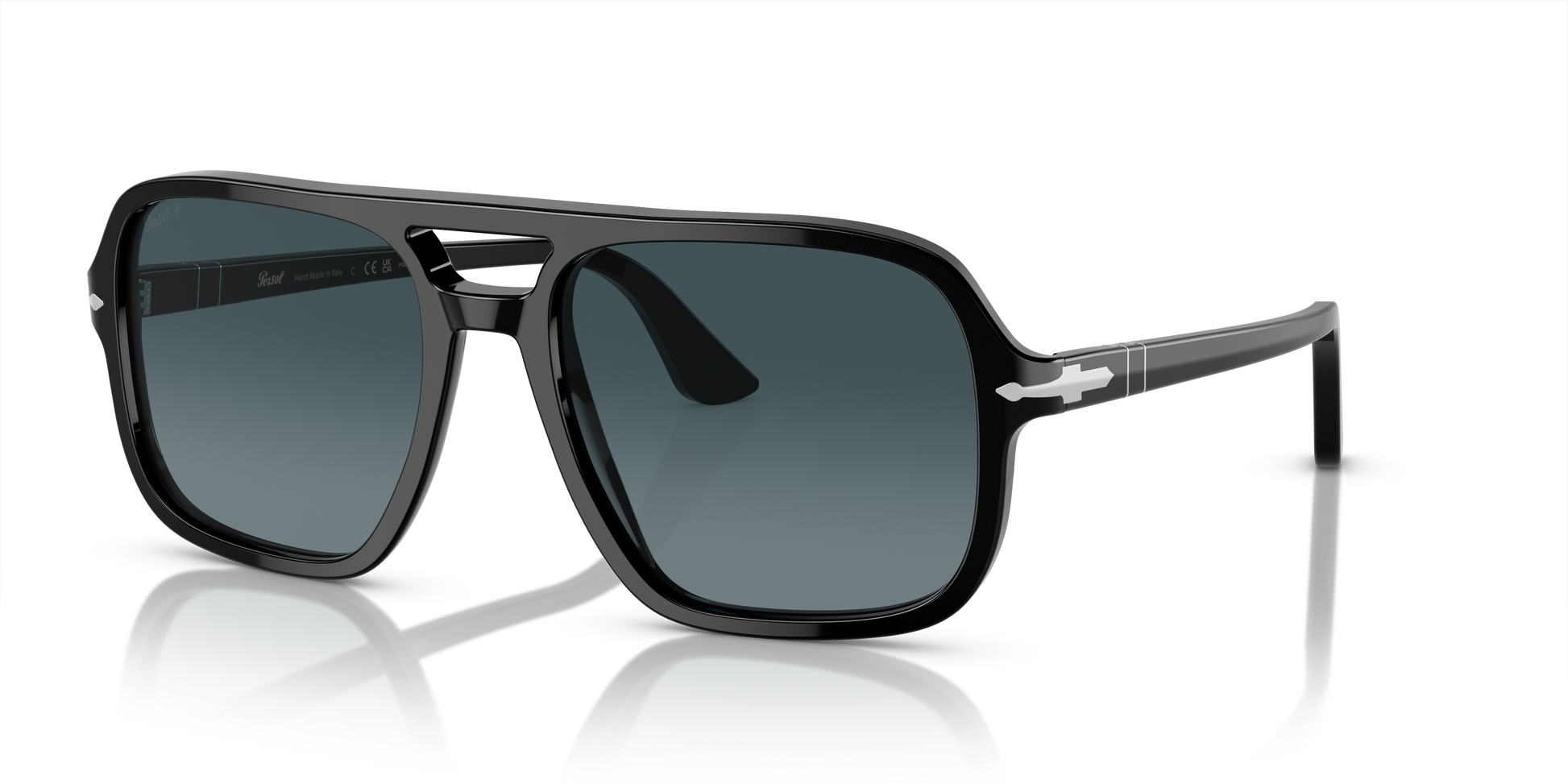 Persol Sunglasses PO3328S 95/S3 Black for Man – LookerOnline