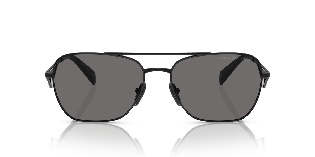 Prada Sunglasses PR A50S 1AB5Z1 Metal Black – LookerOnline