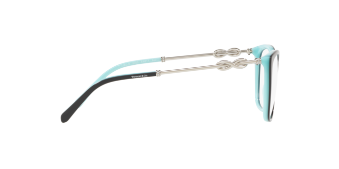 Tiffany TF2160B 8055 Black On Tiffany Blue - Woman Eyeglasses ...