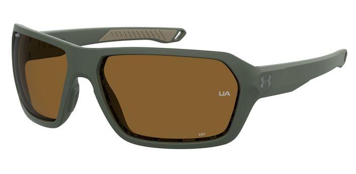 Under Armour UA RECON DLD - Green Sunglasses | LookerOnline