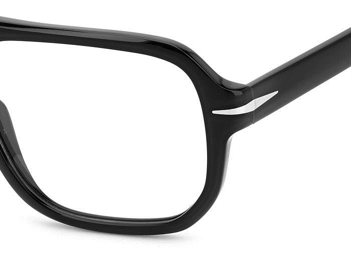 David Beckham DB7108 ANS - Black Dark Ruthenium Eyeglasses | LookerOnline