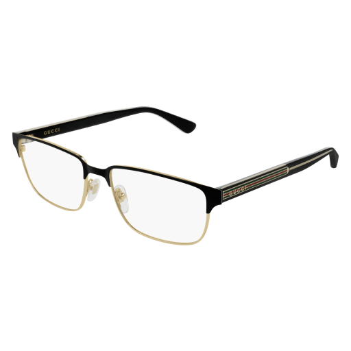 Gucci GG0383O 001 Black Eyeglasses for Man | LookerOnline