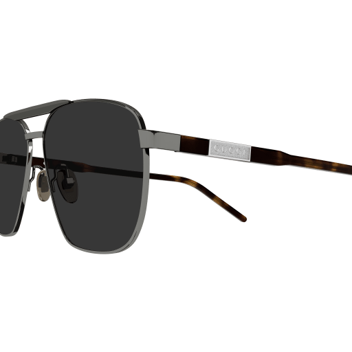 Gucci GG1164S 001 Gunmetal Sunglasses for Man | LookerOnline
