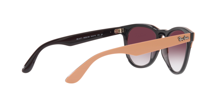 Ray-Ban Iris RB4471 66338H Beige On Transparent Grey – LookerOnline