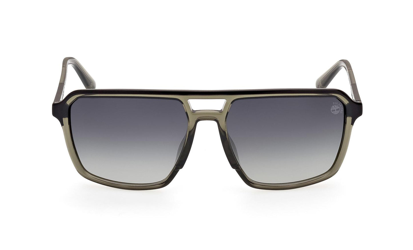 Timberland TB9301 96R - Shiny Dark Green Sunglasses | LookerOnline