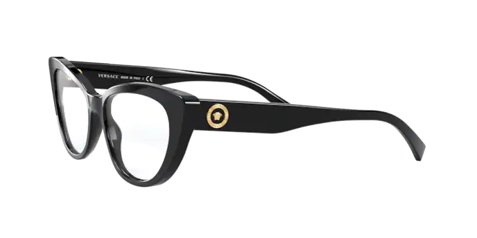 Versace VE3286 GB1 Black - Woman Eyeglasses | LookerOnline