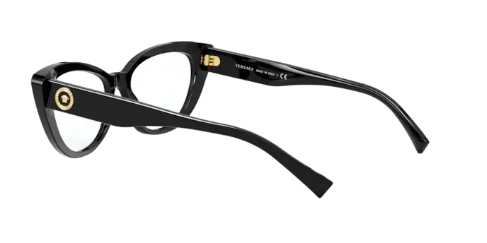 Versace VE3286 GB1 Black - Woman Eyeglasses | LookerOnline